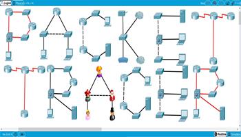 課題003 DHCP/DNS/HTTPサーバの設置_Packet Tracer